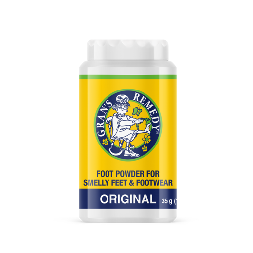 Gran's Remedy - Effective Foot Powder for Smelly Feet and Footwear ...