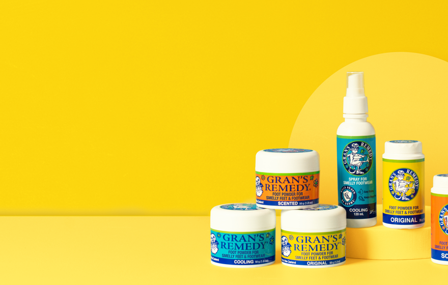 Gran's Remedy - Effective Foot Powder for Smelly Feet and Footwear ...